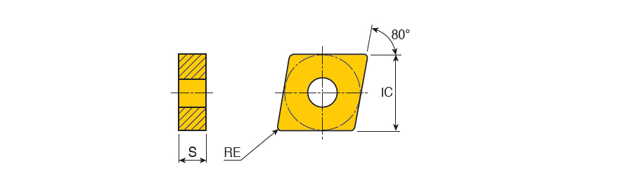 TaeguTec India | Turning > External Turning > Turning Indexable Inserts ...